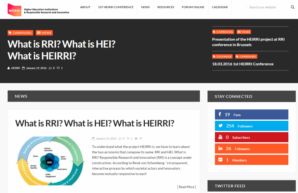 Nou blog sobre Recerca i Innovació Responsables a l’educació ...